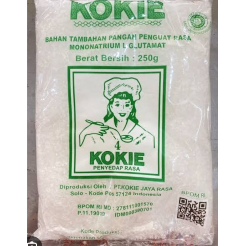 Jual PENYEDAP/MICIN/MSG/ MOTO KOKIE 250 GRAM | Shopee Indonesia