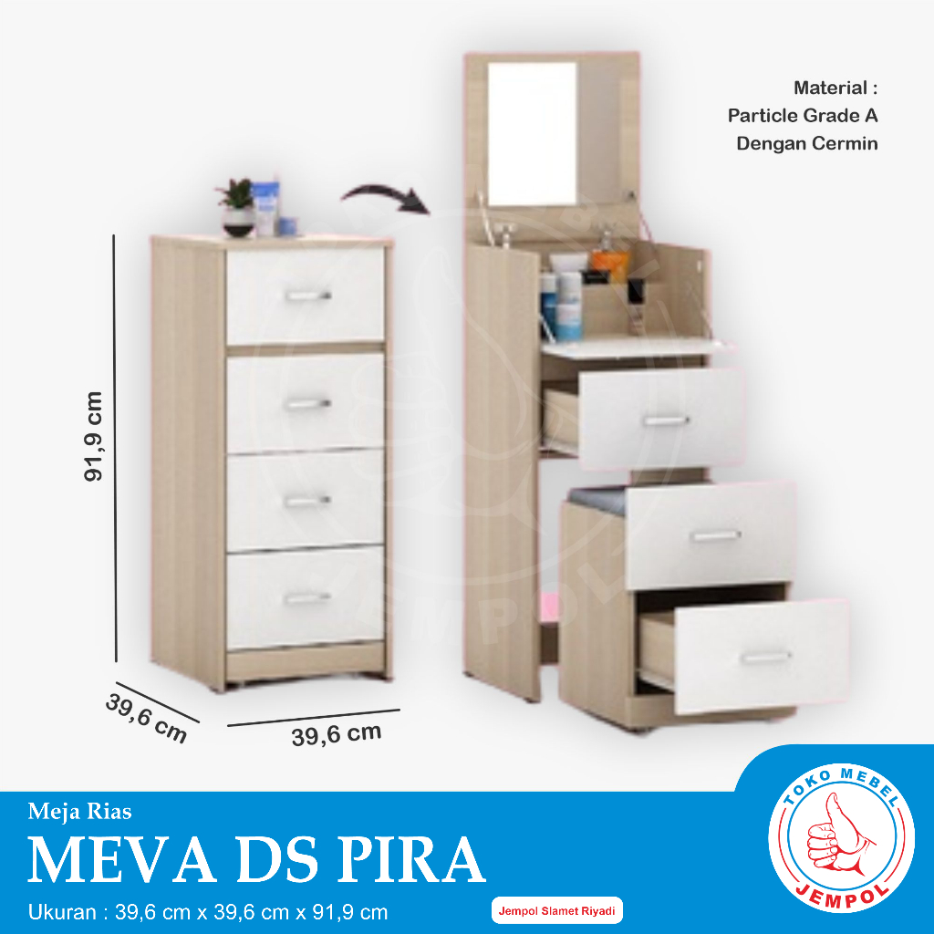 Jual Meja Rias MEVA DS PRODESIGN PIRA METROPOLIS PRODESIGN/Meja Makeup ...