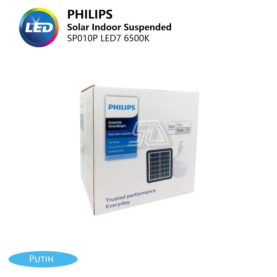 Jual PHILIPS SmartBright Solar SP010P LED7 765 Putih | Shopee Indonesia