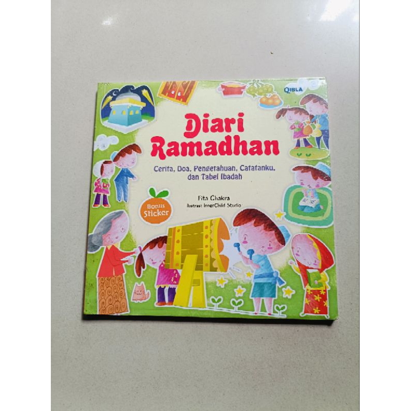 Jual Buku anak diari ramadhan cerita,doa,pengetahuan dan tabel ibadah ...