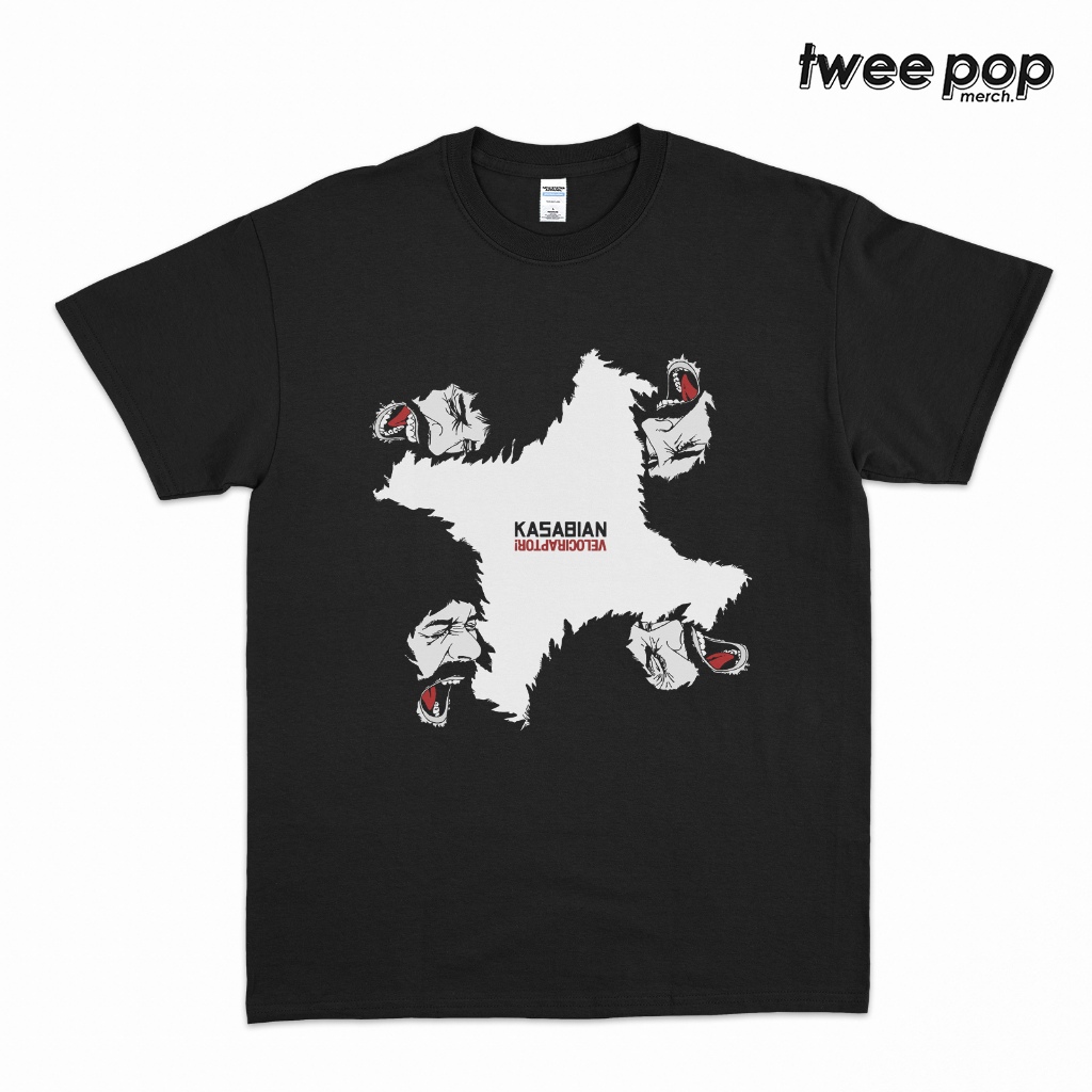 Jual KAOS BAND KASABIAN - VELOCIRAPTOR! | Shopee Indonesia