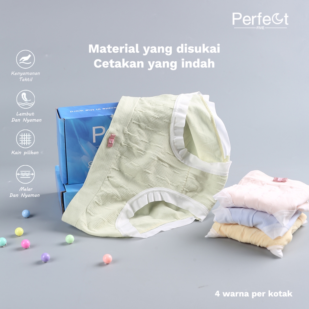 Jual Perfect Five [Set Kotak 4pcs] dalam antibakteri graphene wanita ...