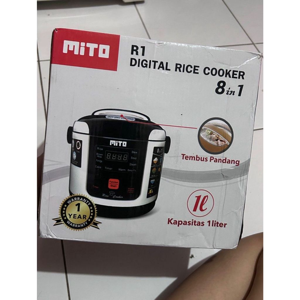 Jual mito rice cooker ukuran 1liter | Shopee Indonesia