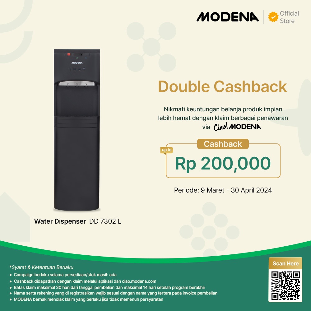 Jual MODENA Water Dispenser - DD 7302 L | Shopee Indonesia