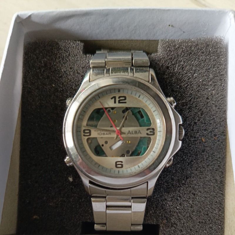 Jual Jam tangan original Alba$ Custom preloved second bekas | Shopee ...