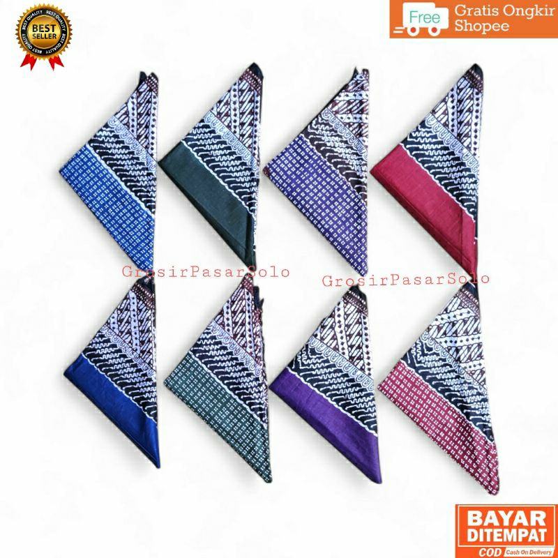 Jual Iket segitiga / iket segitiga jawa / iket udeng segitiga banyak ...