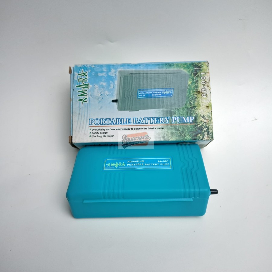 Jual Pompa Udara Aerator Airpump Satu Saluran AMARA AA222 / AA 222 ...