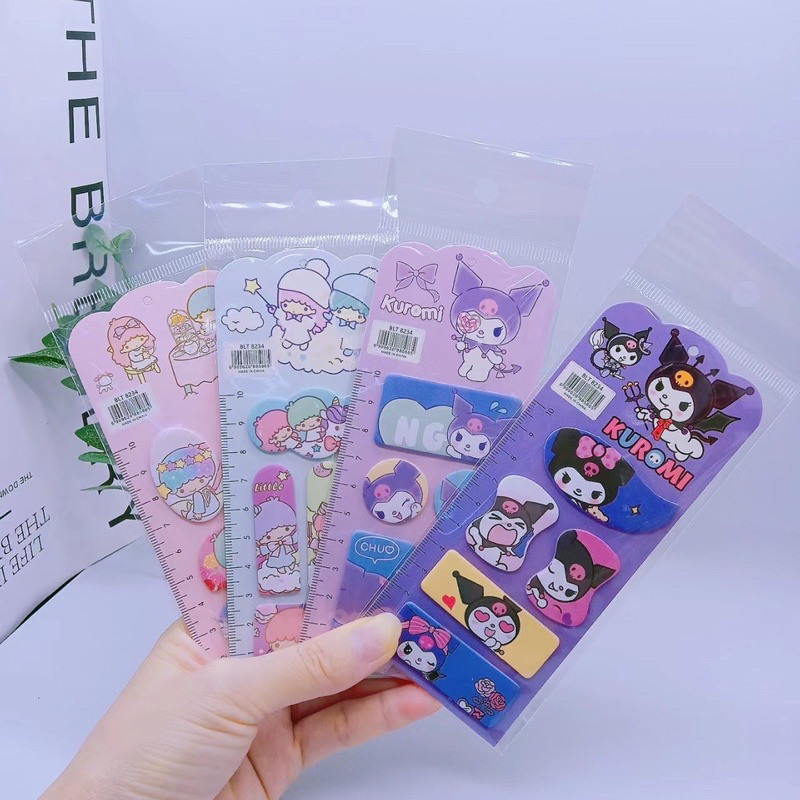 Jual Sticky note karakter sanrio kuromi cinnamoroll my melody hello ...