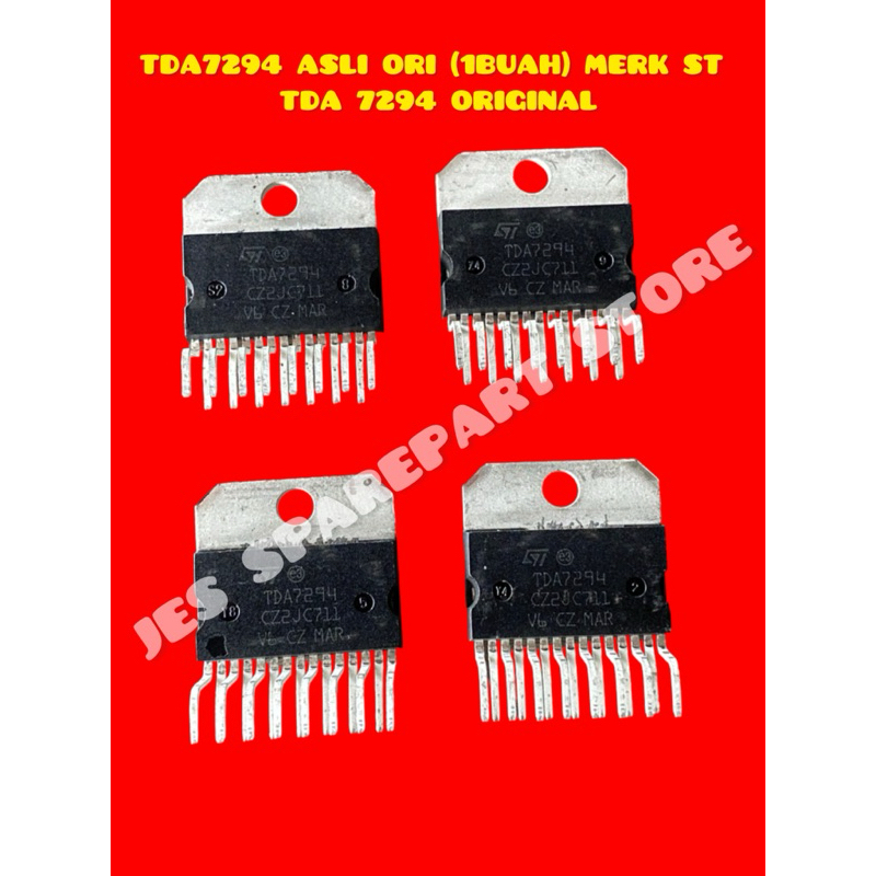 Jual IC POWER TDA7294 ATAU TDA 7294 ORIGINAL | Shopee Indonesia