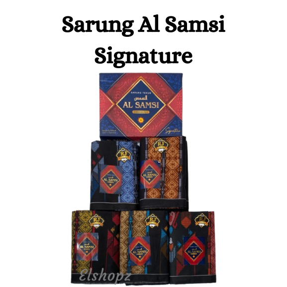 Jual Sarung Al Samsi Premium Signature | Shopee Indonesia