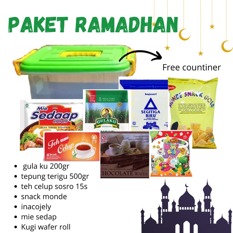 Jual Ready stcok Hampers Sembako Ramadhan// Parcel Ramadhan //parcel hari raya | Shopee Indonesia