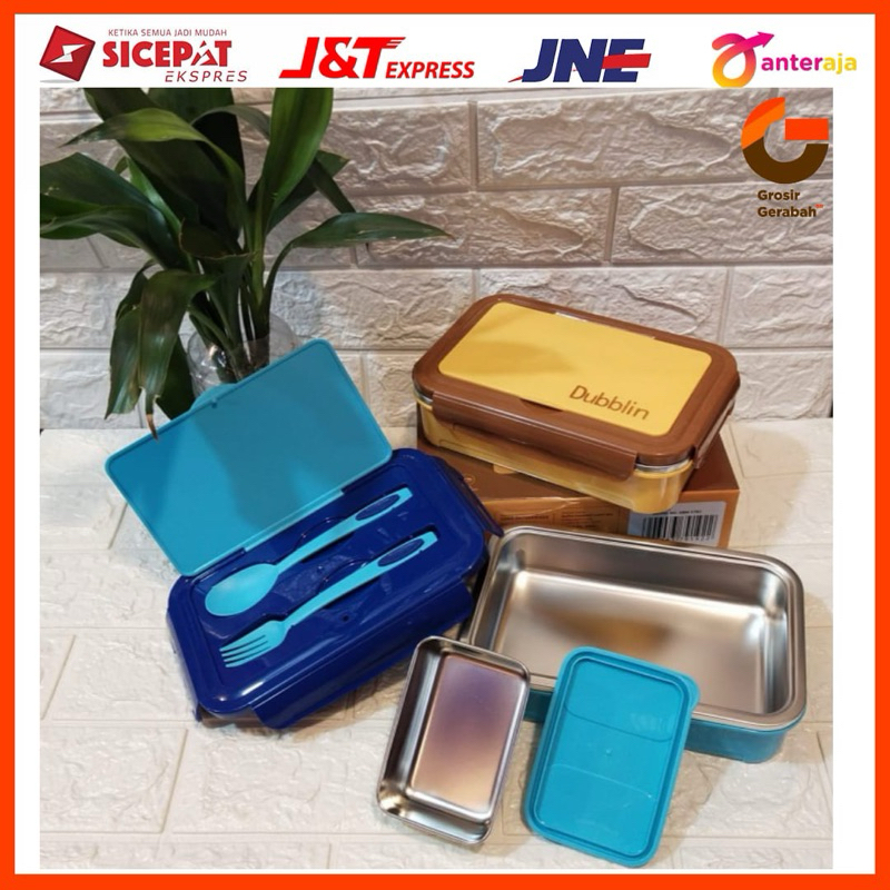 Jual dublin botol lunch box buffet btl 1797 | Shopee Indonesia