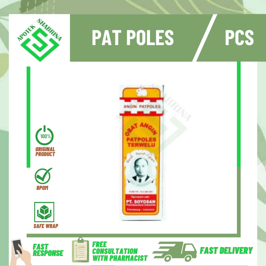 Jual PAT POLES (PATPOLES) 1 PCS/ PERUT KEMBUNG POT POLES POTPOLES 1 ...