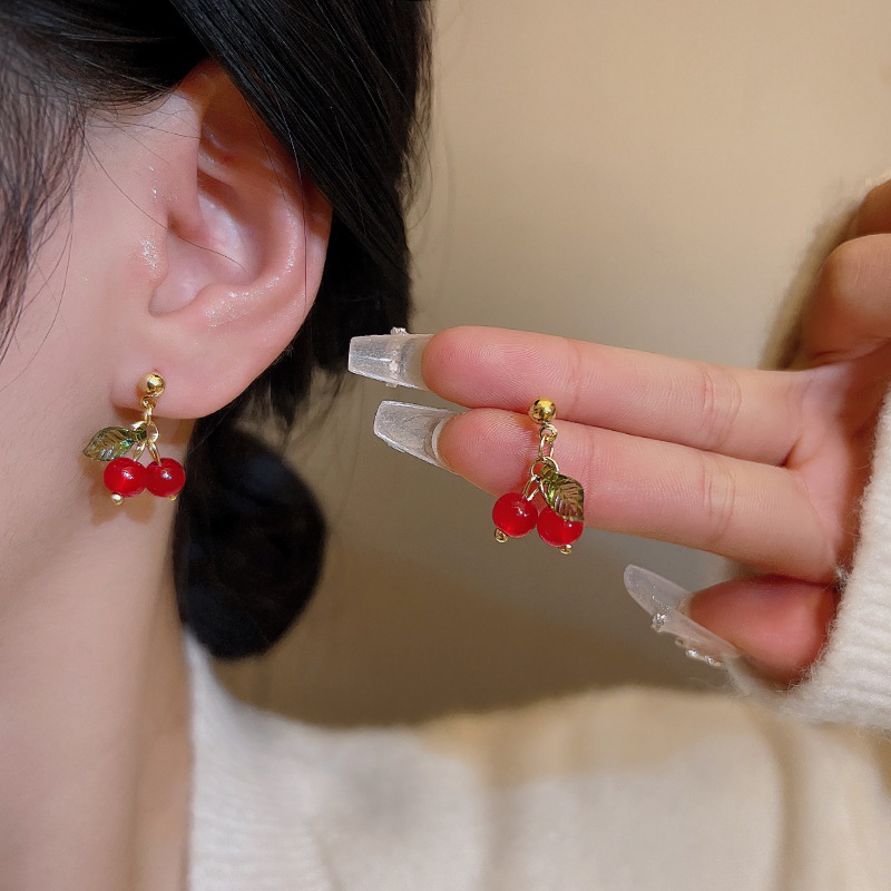 Jual Anting Wanita Rangkai Cherry Lucu Imut Bentuk Premium Variasi 2 ...