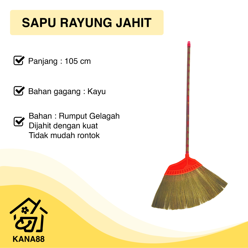 Jual Sapu Rayung Jahit Sapu Ijuk Rumput Rayung Jahit Tradisional Kuat ...