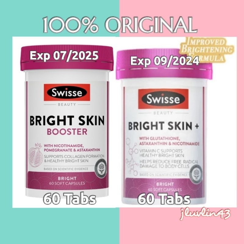 Jual Swisse Beauty Collagen Glow 60tablet-Swisse Bright Skin Booster ...