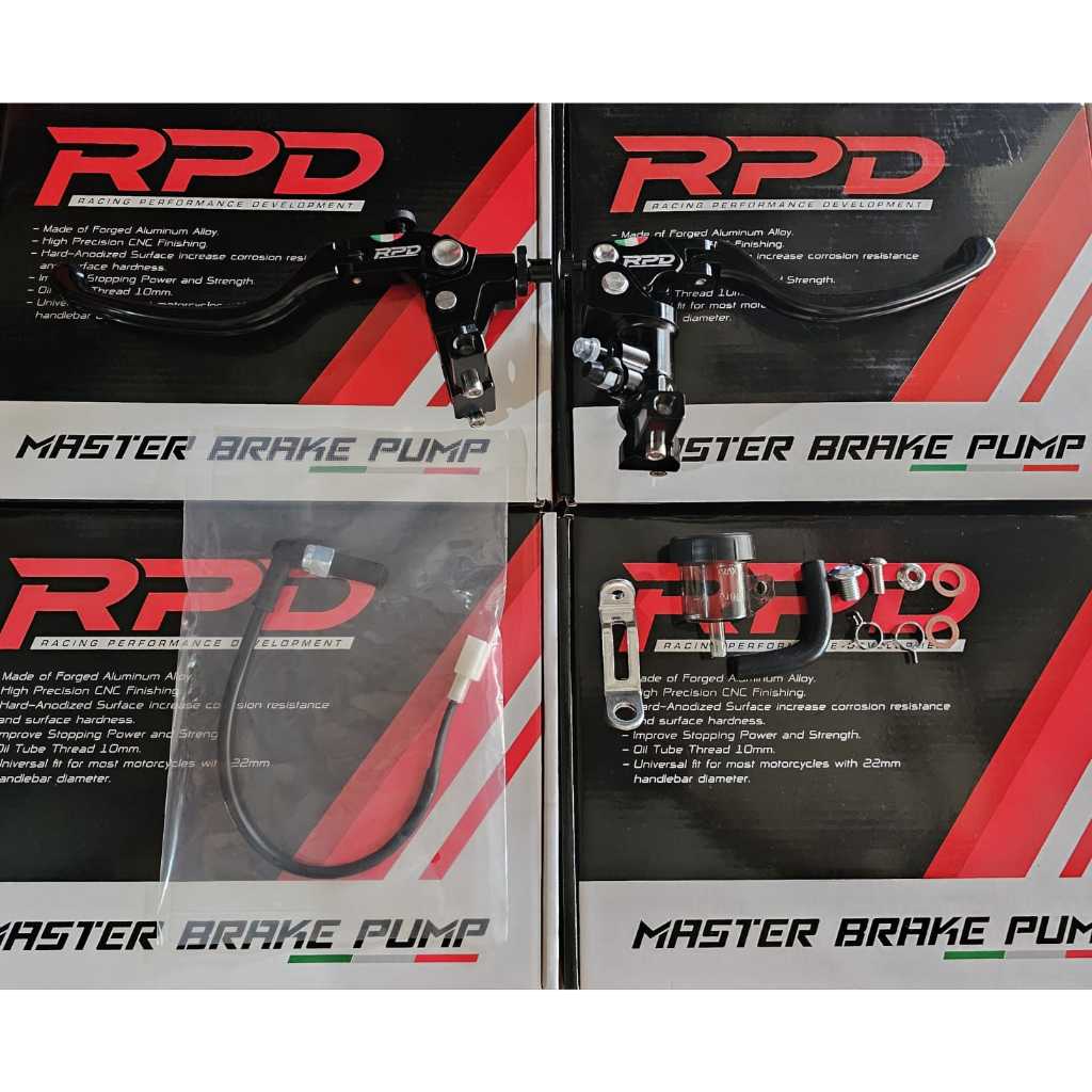 Jual Master Rem RPD Radial S1 Kanan 17mm dan Kopling S1 / Rem Matic ...