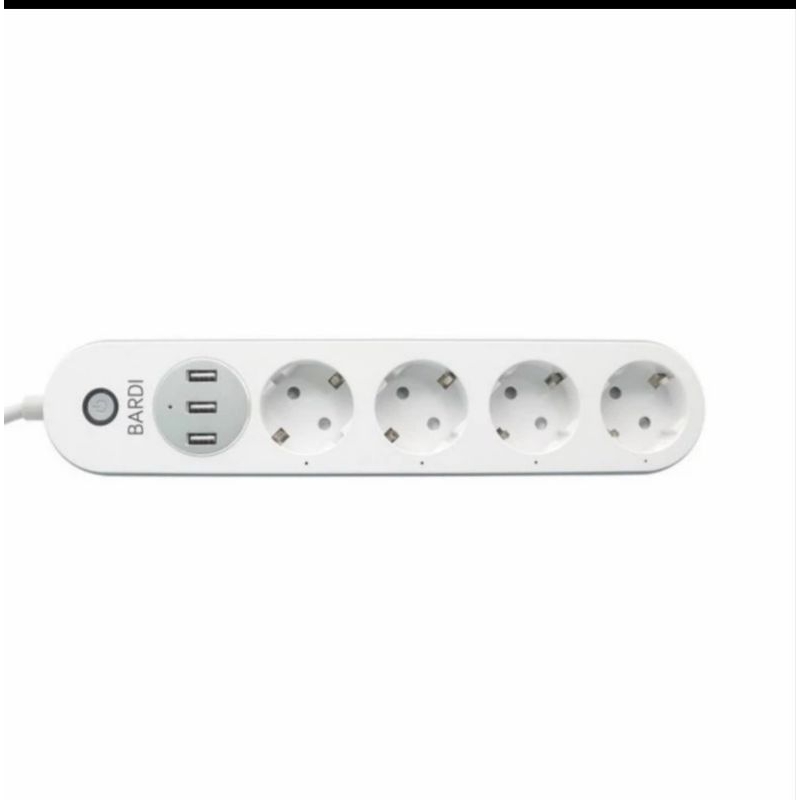 Jual Bardi Smart Extension Power Strip Smart Stop Kontak WIFI ORI | Shopee Indonesia