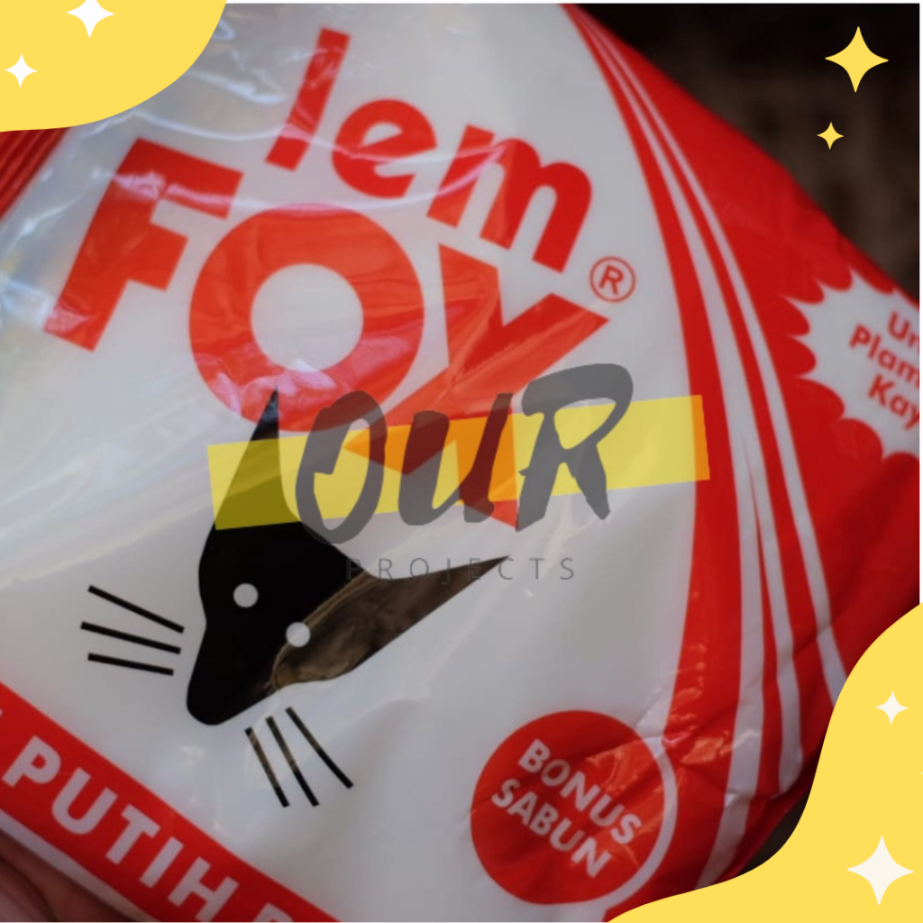 Jual LEM FOX PUTIH 700GR/ LEM KAYU [Our_projects] | Shopee Indonesia