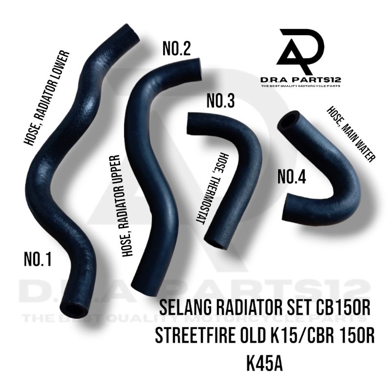 Jual SET SELANG SELANG RADIATOR CB150R OLD K15 ( 2012 2015 ) CBR ...