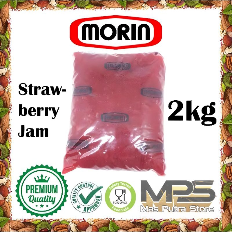 Jual Selai Morin Strawberry jam - Selai Oles Morin 2kg | Shopee Indonesia