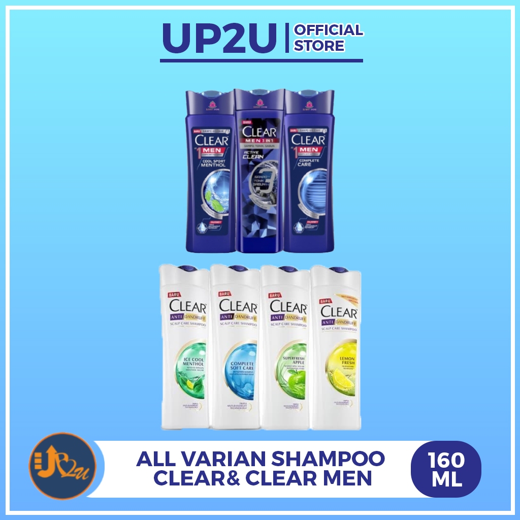 Jual All Varian Shampoo Clear & Clear Men. Shampoo Anti Ketombe ...