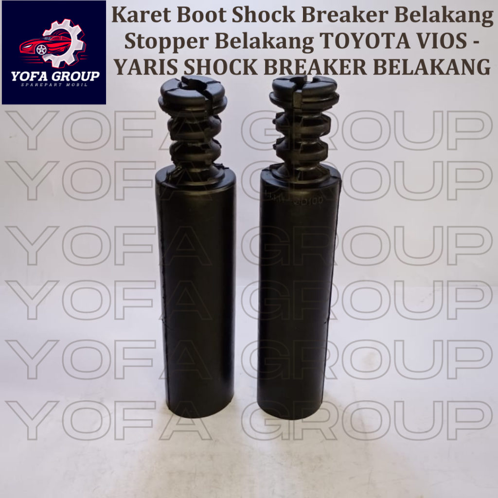 Jual SPAREPART MOBIL karet Boot Shock Breaker Belakang Stopper Belakang ...