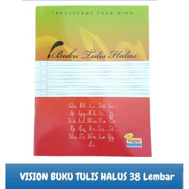 Jual BUKU TULIS HALUS VISION 38 LEMBAR | Shopee Indonesia