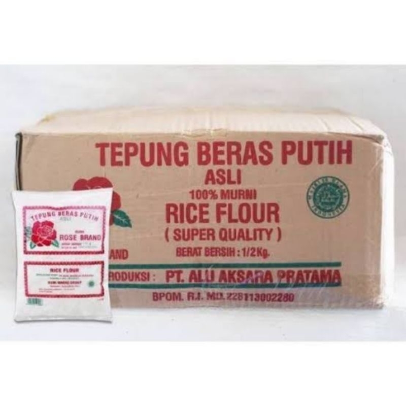 Jual Rose Brand Tepung Beras 1 Dus Isi Terlengkap & Harga Terbaru April ...