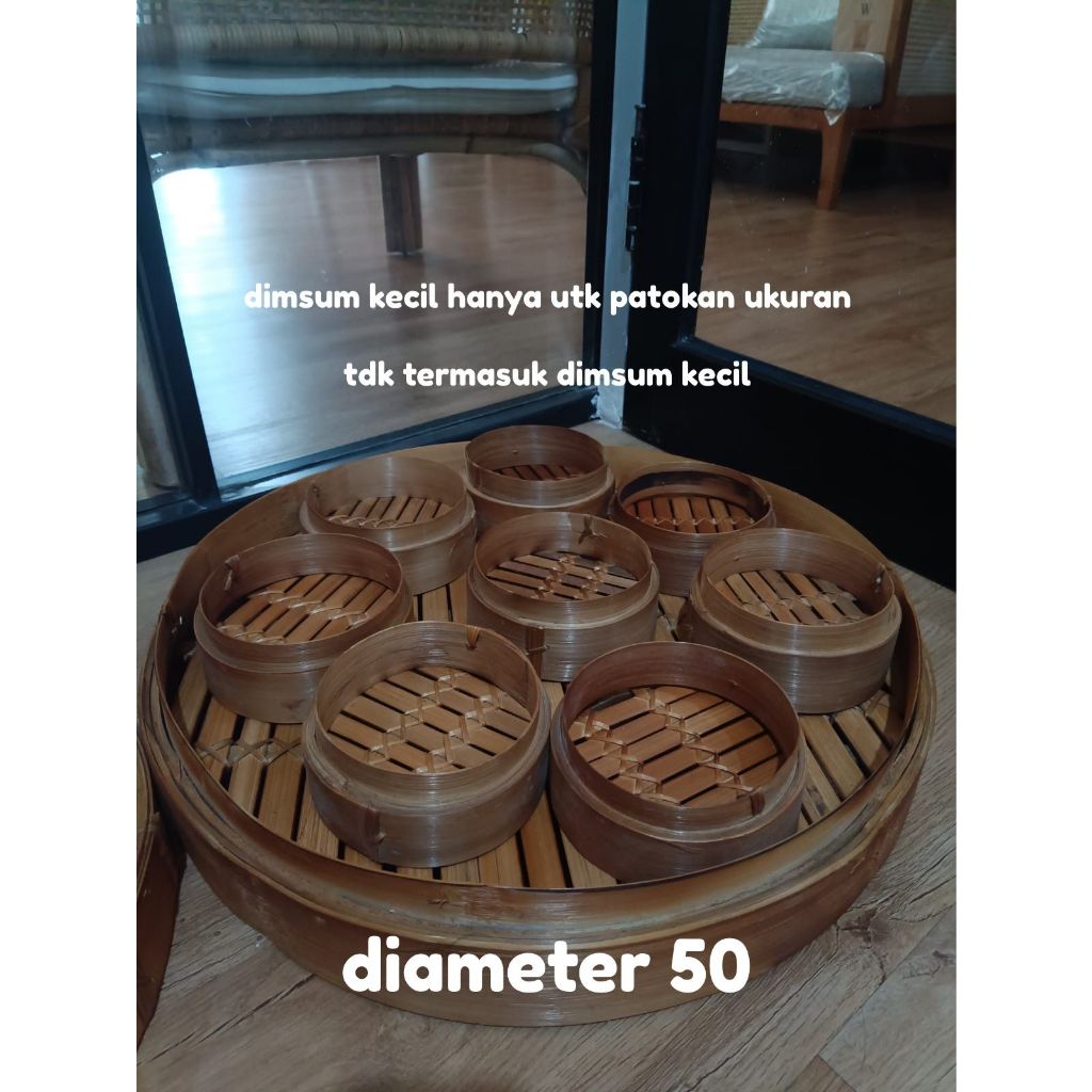 Jual me&dots-Klakat Dimsum Diameter 40cm Diameter 50cm Tempat Dimsum ...