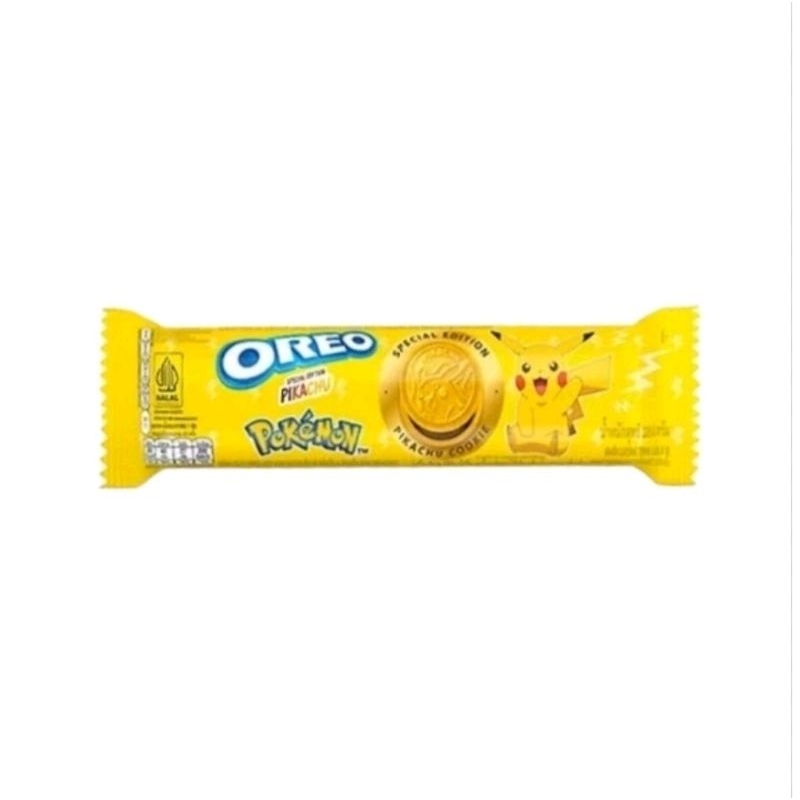 Jual Oreo Pikachu Limited Edition Choco Banana 119 gr | Shopee Indonesia