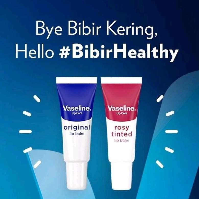 Jual VASELINE Lip Care Tinted Lip Balm Rosy Tinted Pencerah bibir 10 GR | Shopee Indonesia