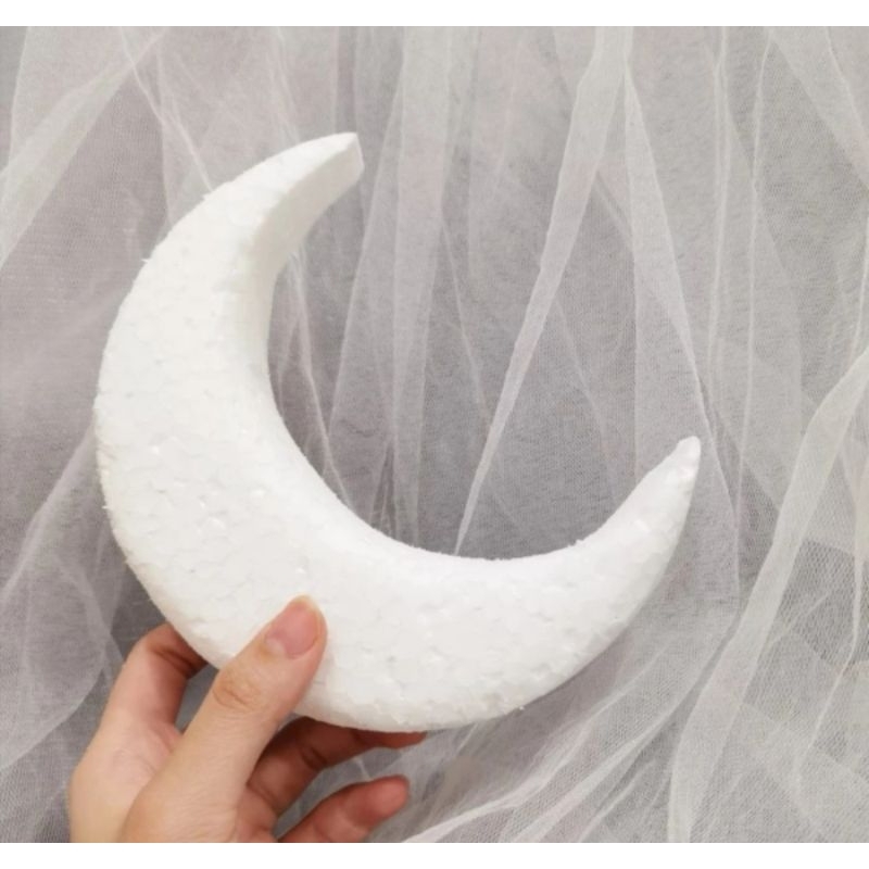 Jual bulan sabit Moon Dummy bulan styrofoam gabus | Shopee Indonesia