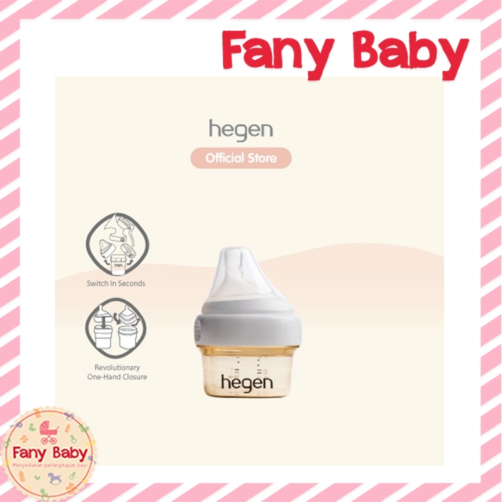 Jual HEGEN PCTO FEEDING BOTTLE PPSU SINGLE 60ML/2OZ | Shopee Indonesia