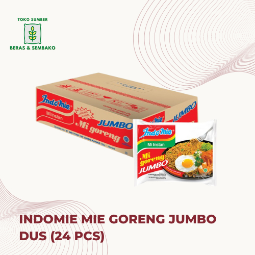 Jual Mie instant INDOMIE goreng jumbo DUS (24 pcs) | Shopee Indonesia