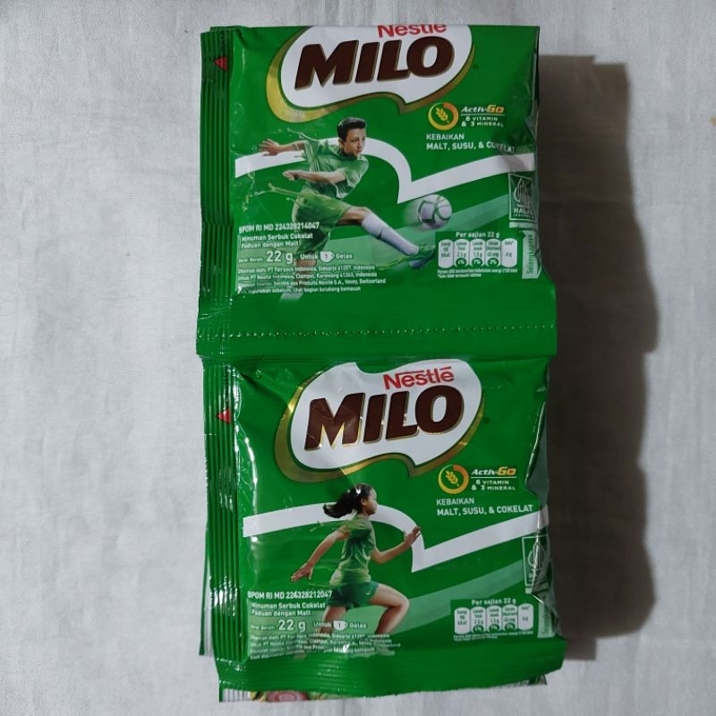 Jual NESTLE MILO SACHET (1 renteng) | Shopee Indonesia