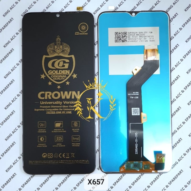 Jual LCD TOUCHSCREEN INFINIX SMART 5 X657 X657C X657B 2020 VISION 1 ...
