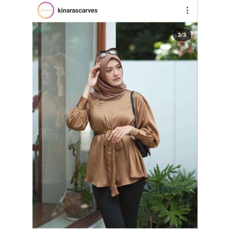 Jual PRELOVED blouse sesuai gambar (No Belt) | Shopee Indonesia