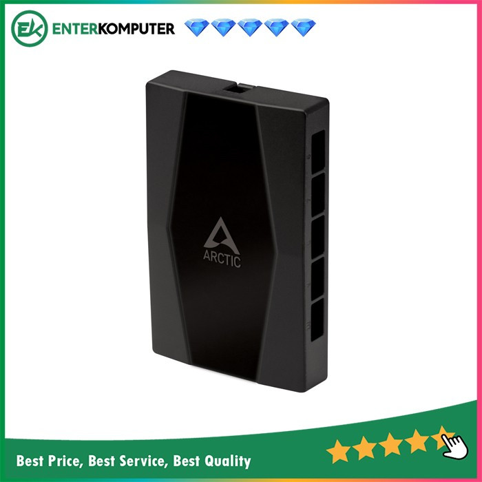 Jual Arctic Case Fan Hub - 10 Port PWM Fan Hub with SATA Power | Shopee ...