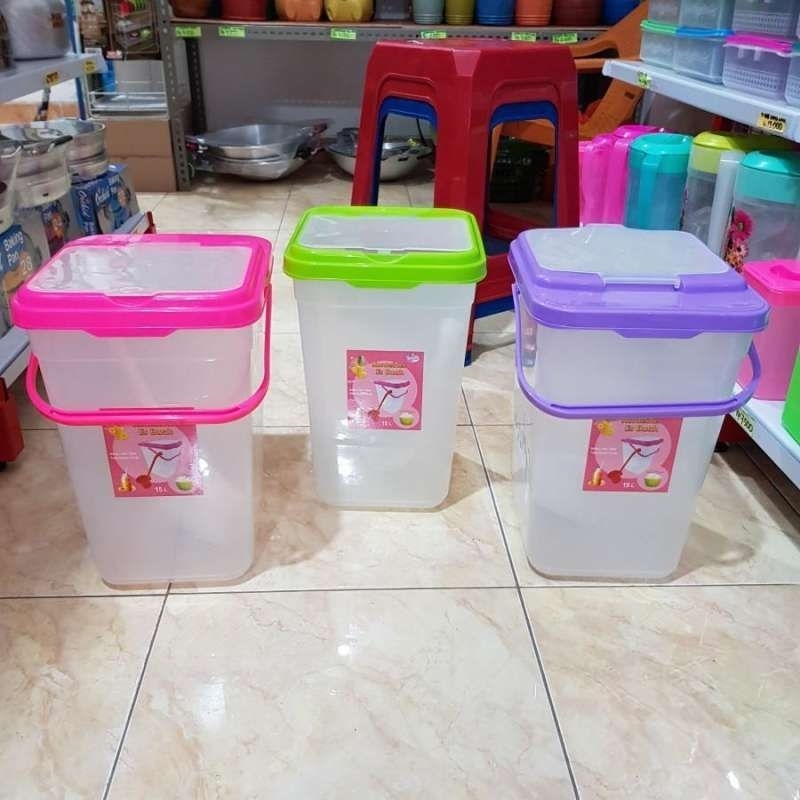 Jual TEMPAT ES BUAH | Toples es buah + gayung / tempat es buah lovenia ...