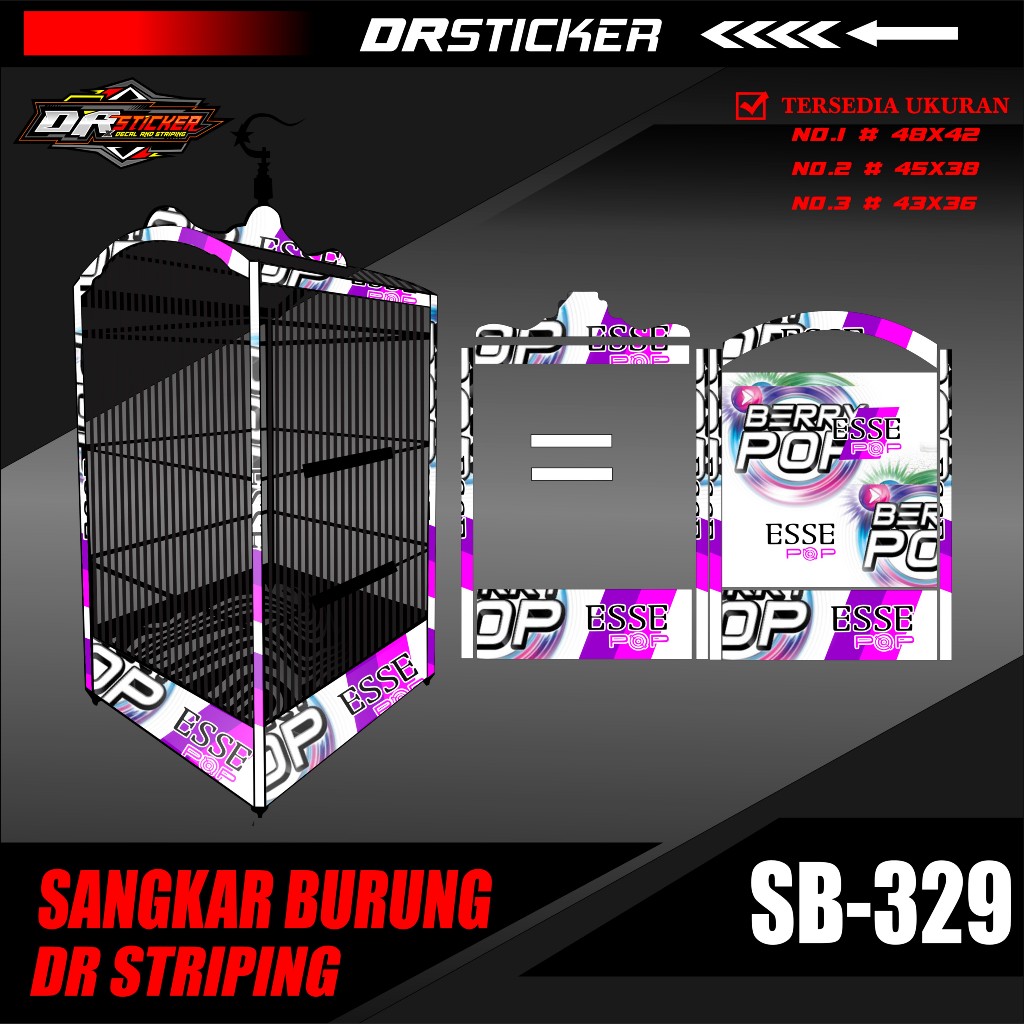 Jual Stiker Aksesoris Kandang/Sangkar Burung Kotak - Sticker Kandang ... Jual Stiker Aksesoris Kandang/Sangkar Burung Kotak - Sticker Kandang ...