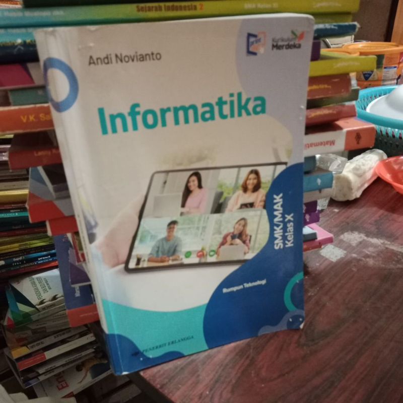 Jual buku Informatika SMK/MAK kelas 1-10-X penerbit erlangga kurikulum merdeka | Shopee Indonesia
