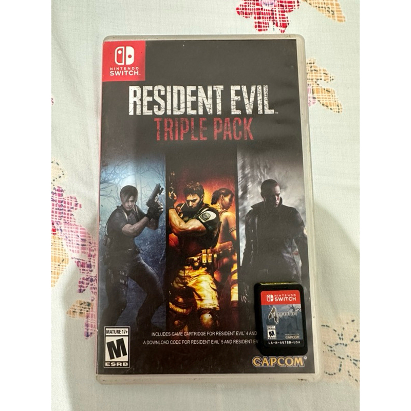 Jual Kaset Switch Bekas - Resident Evil Triple Pack (RE4) | Shopee ...