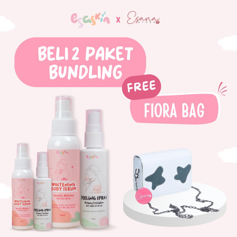 Jual [Pre-Order] ESASKIN - Peeling Spray dan Body Serum | Shopee Indonesia