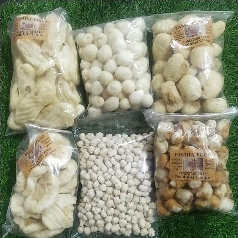 Jual Topping seblak Cuanki Lidah /siomay mini/pilus tambahan topping ...