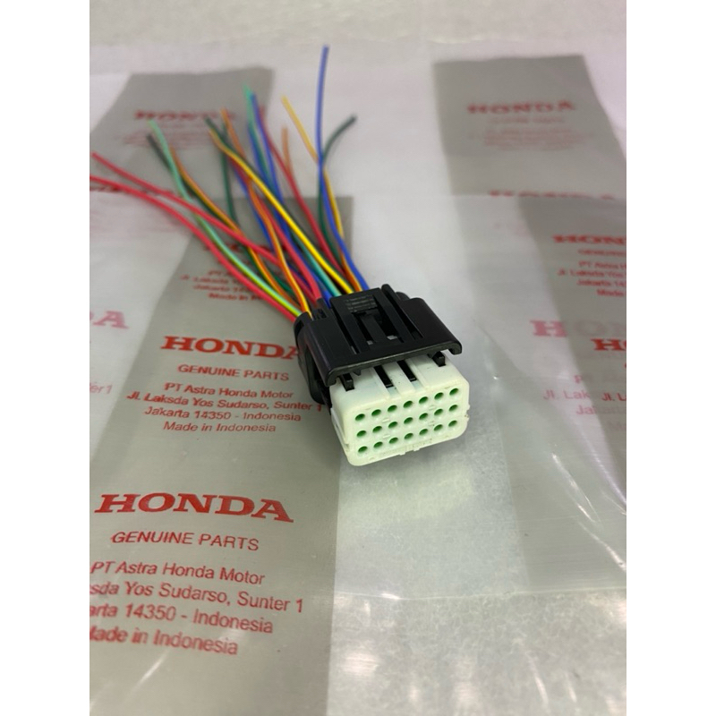 Jual soket SCU modul remot keyles all new vario PCX 160 socket konektor ...