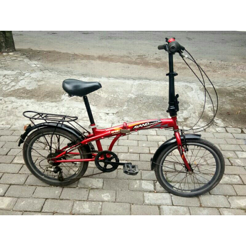 Jual sepeda lipat sepeda lipat ukuran 20 inc sepeda lipat bekas ...