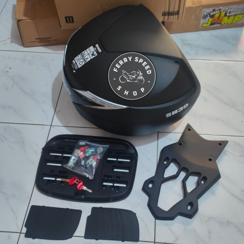 Jual Paketan Box Shad sh39 Plus Breket Box Pcx 150 Pcx 160 / Box Shad ...