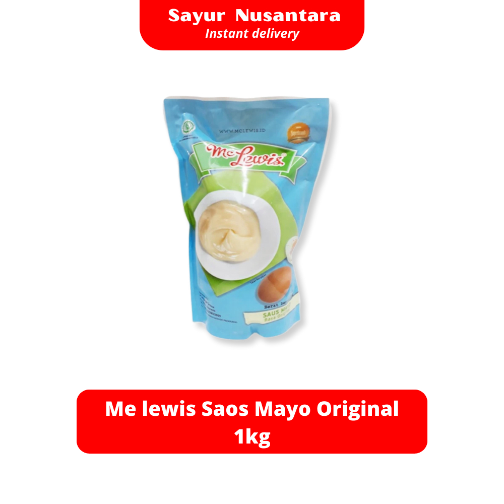 Jual Me lewis Saos Mayo Original 1kg - Sayur Nusantara | Shopee Indonesia