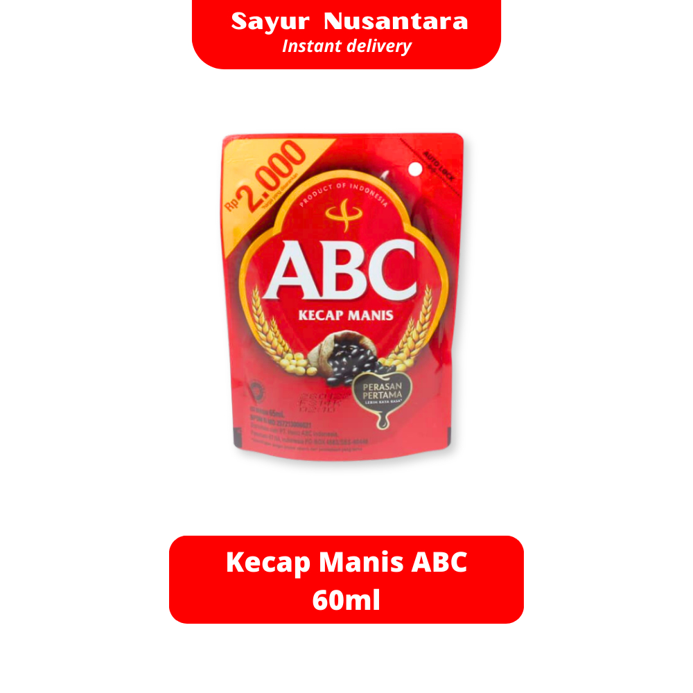 Jual Kecap Manis ABC 60ml - Sayur Nusantara | Shopee Indonesia